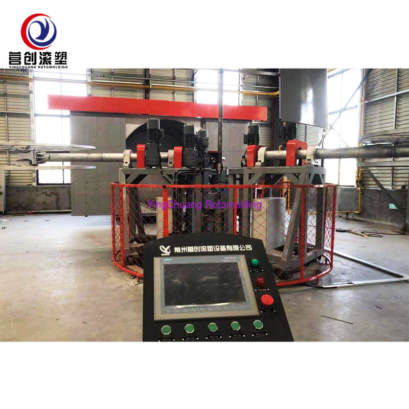 Rotational Molding PE Plastic Rotary Moulding Machine 400V